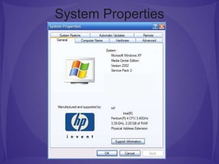 The basics of windows | PPT