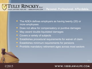The Basics of Workplace Discrimination and Harassment - Tully Rinckey PLLC CLE | PPT