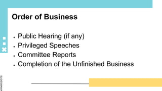 Basics of parliamentary procedure.pptx | Law