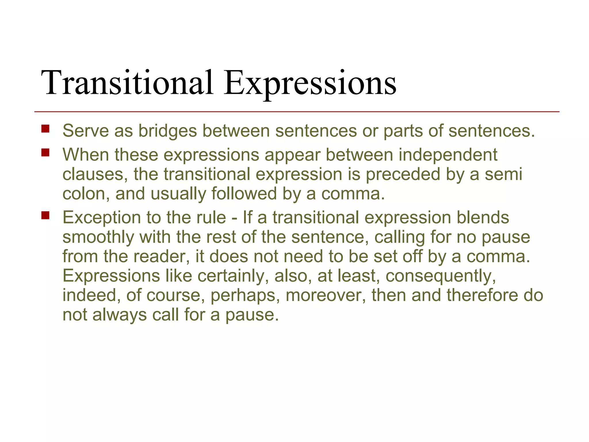 The Basics: Punctuation, Capitalization, and Numbers | PPT