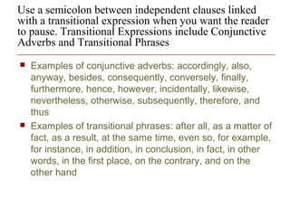 The Basics: Punctuation, Capitalization, and Numbers | PPT