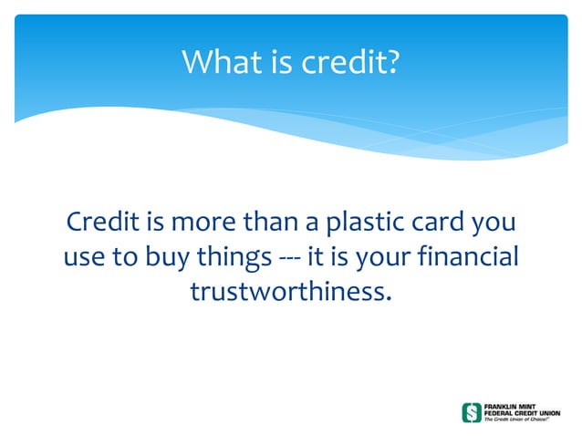 The basic Understanding of Credit ppt.ppt | Business Accounting ...