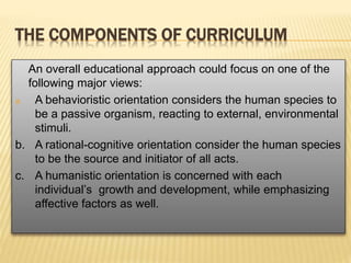 The basis of curriculum and syllabus designing | PPTX