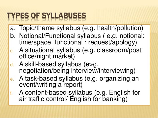 The Basis Of Curriculum And Syllabus Designing the-basis-of-curriculum-and-syllabus-designing