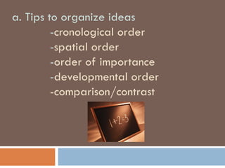 The basis of english writing | PPT