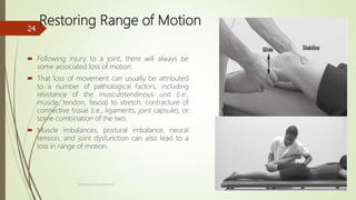 The basis of injury rehabilitation | PPTX