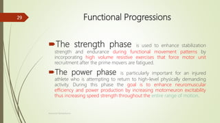 The basis of injury rehabilitation | PPTX