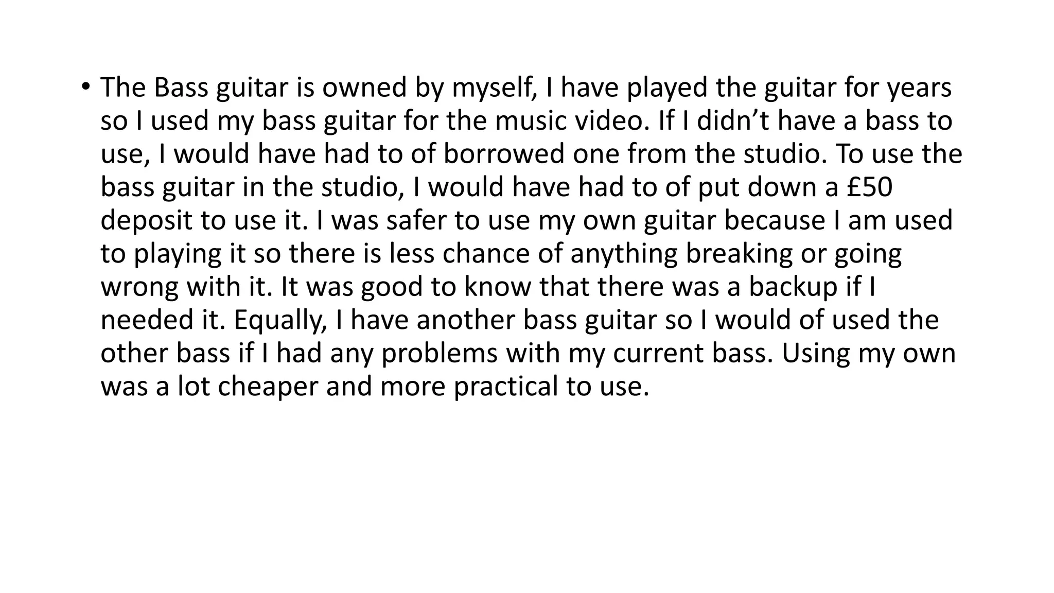The bass | PPT