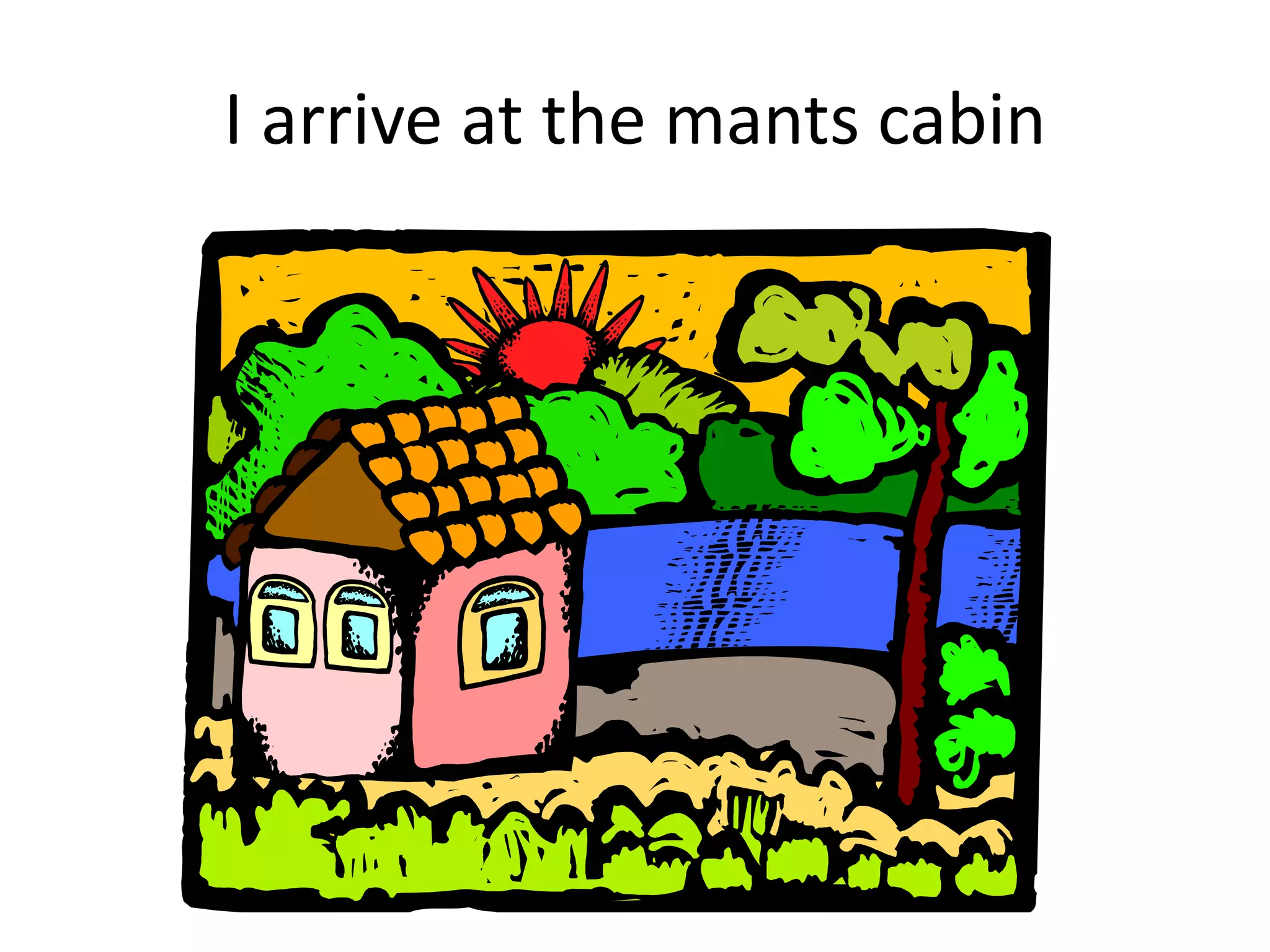 The bass, the river and the mant | PPTX