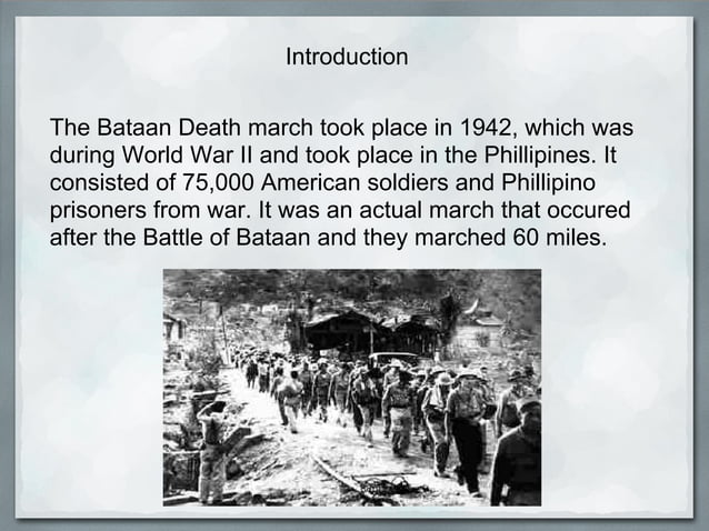 The bataan death_march | PDF | War and Conflicts