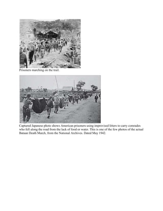 The bataan death march | DOCX