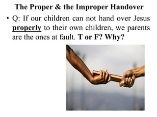 The Baton Exchange and the Handover by Rev. Dele Shobowale | PDF