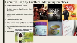The battle ethical vs unethical marketing | PPTX