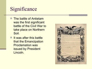 The battle of_antietam | PPT
