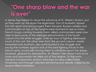 The Battle of Austerlitz | PPTX