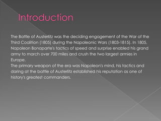 The Battle of Austerlitz | PPTX