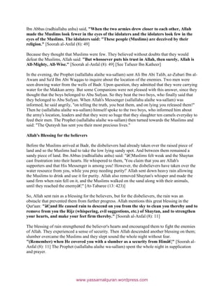 Battle of Badr: History and Lessons | PDF