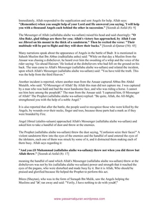 Battle of Badr: History and Lessons | PDF