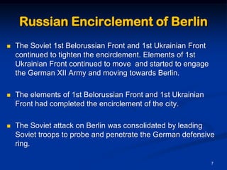 The battle of berlin | PPTX