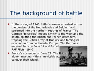 The Battle Of Britain | PPT