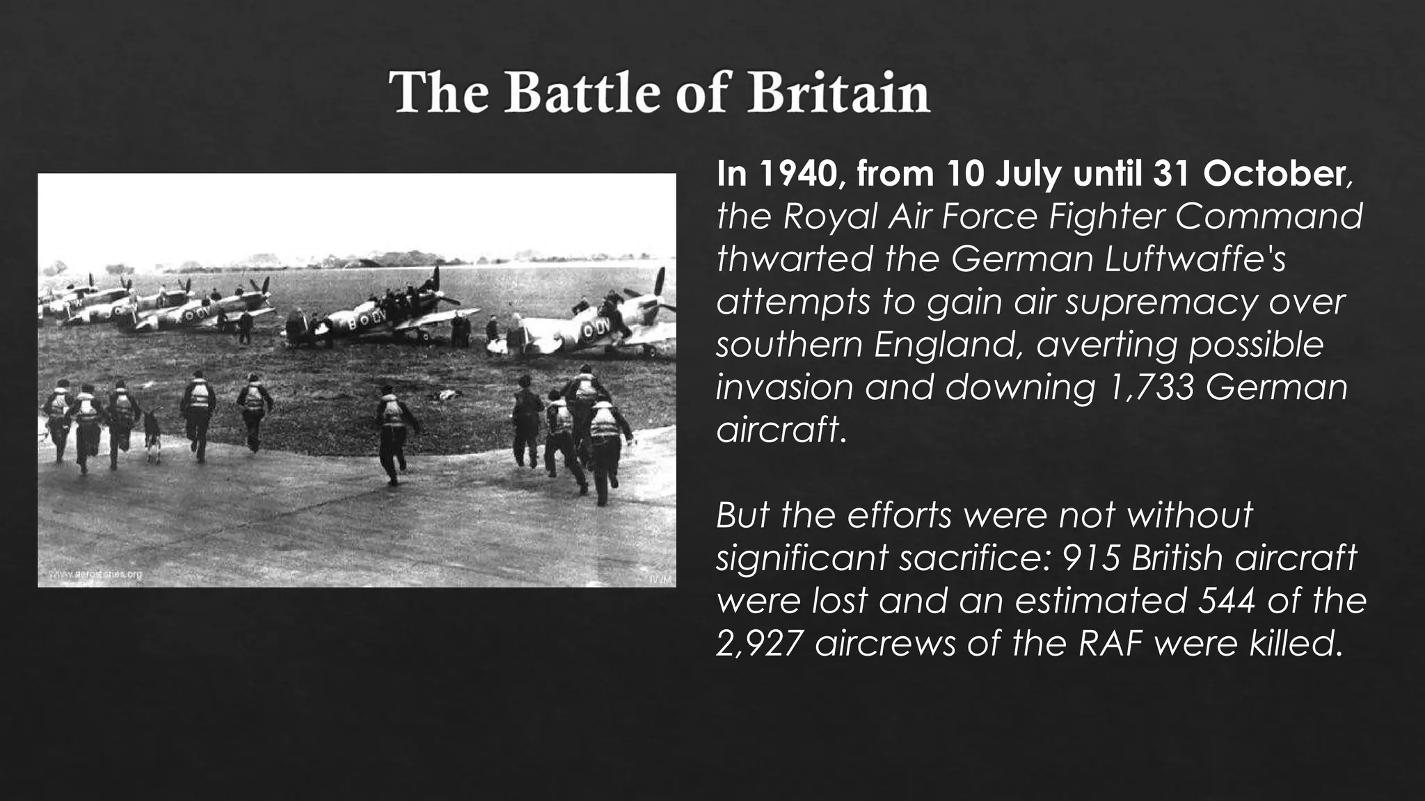 The Battle of Britain | PPT