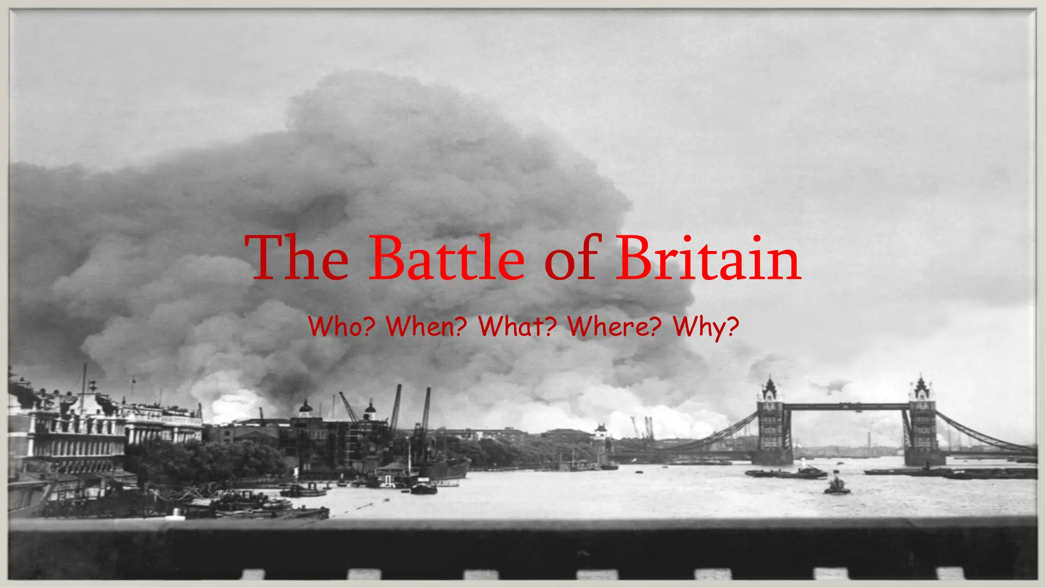 A presentation on- The Battle of Britain | PDF