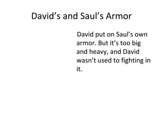 The Battle of David and Goliath | PPT