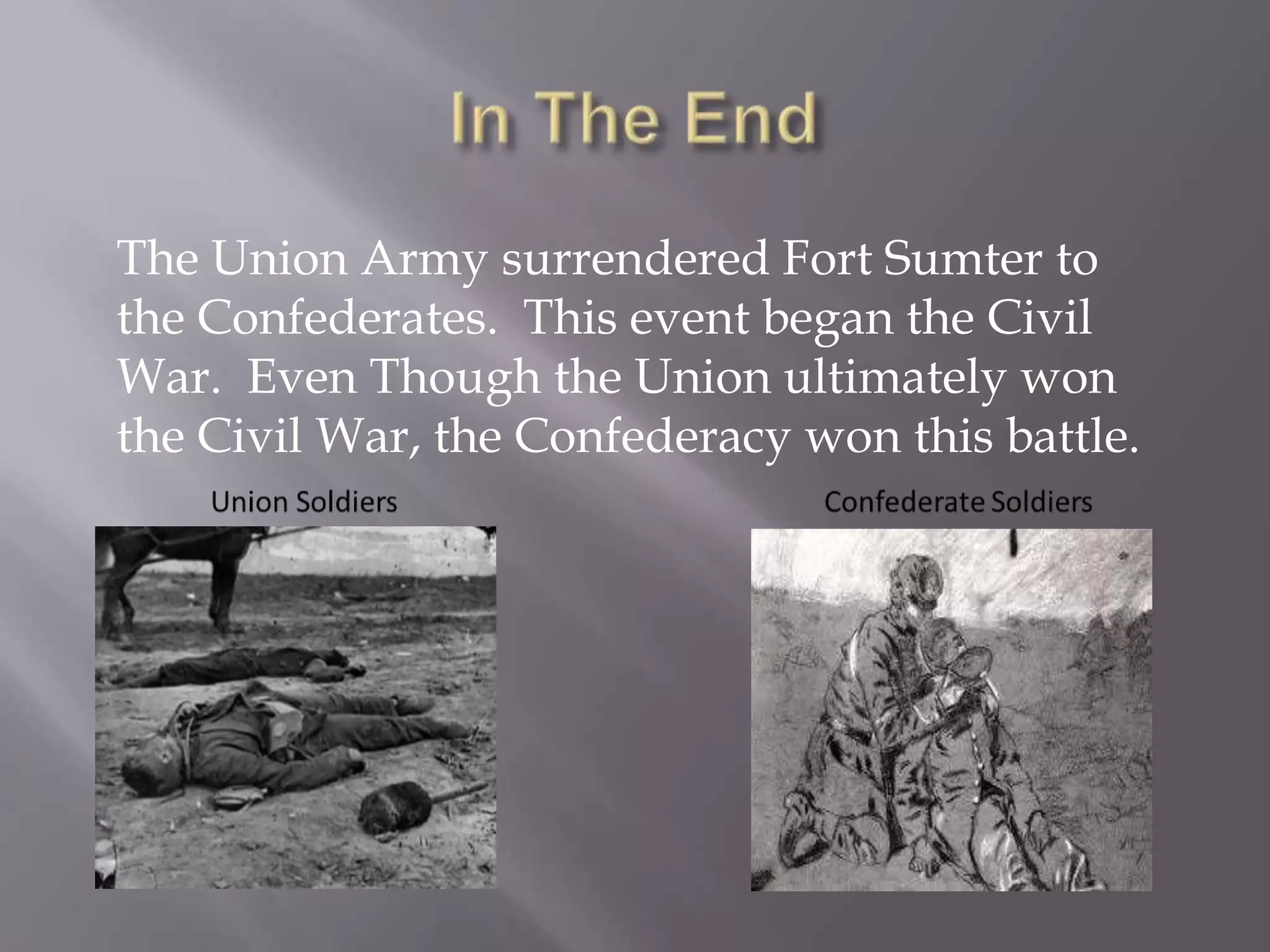 The Battle of Fort Sumter | PPTX