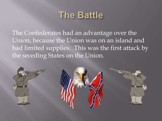 The Battle of Fort Sumter | PPTX
