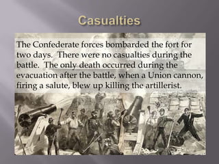 The Battle of Fort Sumter | PPTX