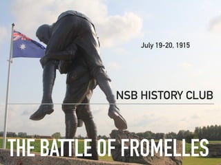 The Battle of Fromelles | PDF