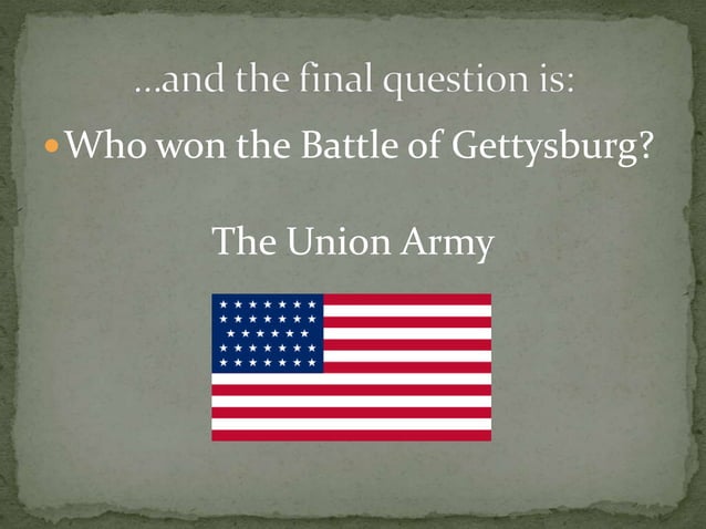 The Battle of Gettysburg | PPTX