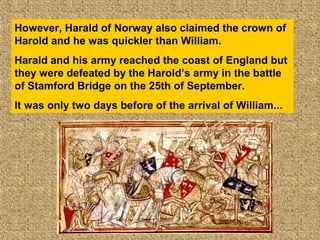 The battle of hastings | PPT