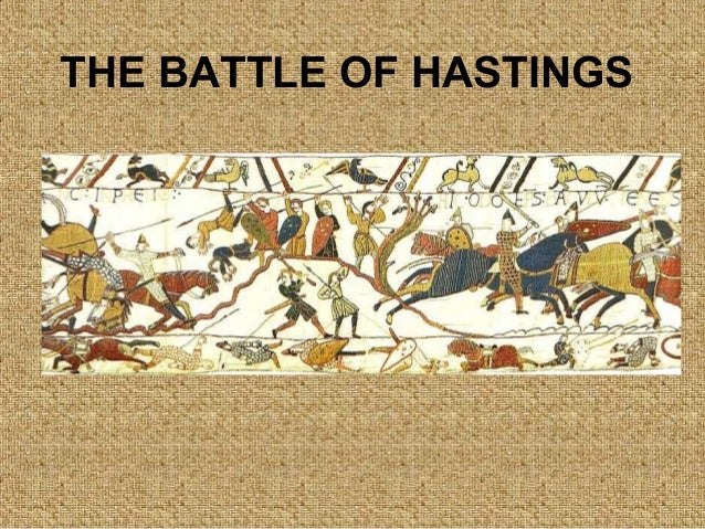 The battle of hastings