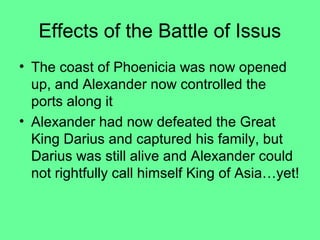 The battle of issus, 333 bc | PPT