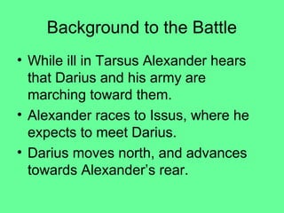 The battle of issus, 333 bc | PPT