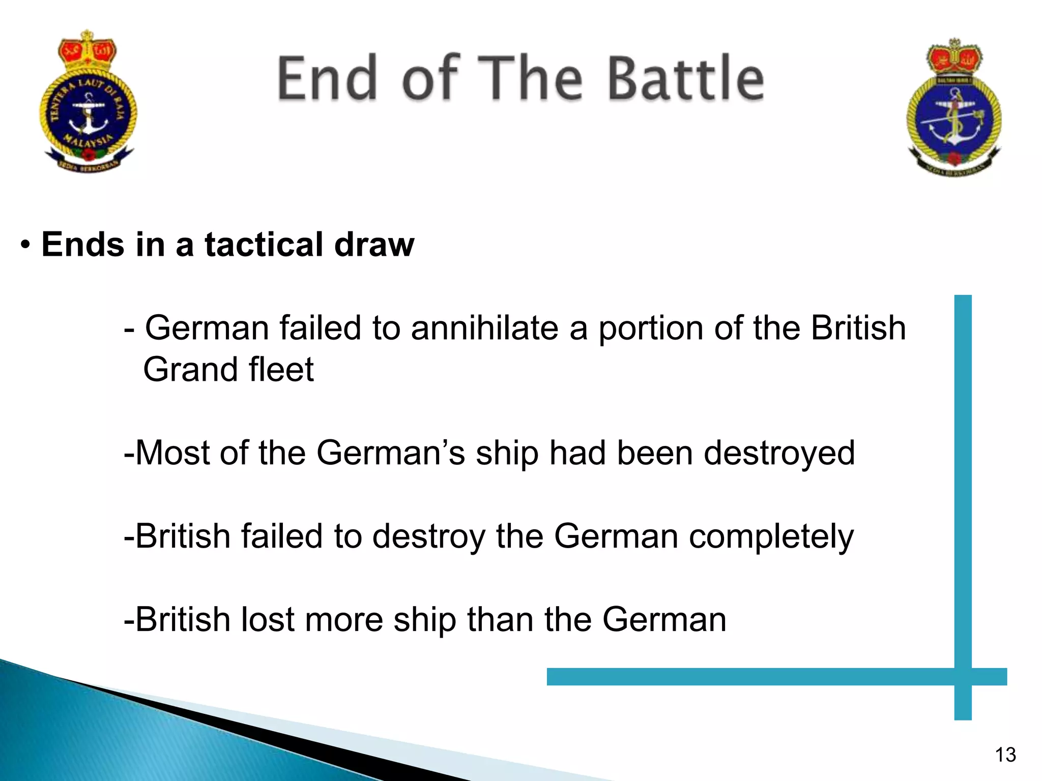 The battle of jutland | PPTX