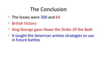 The battle of long island | PPT