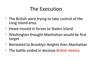 The battle of long island | PPT