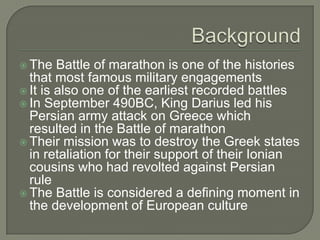 The Battle Of Marathon | PPTX