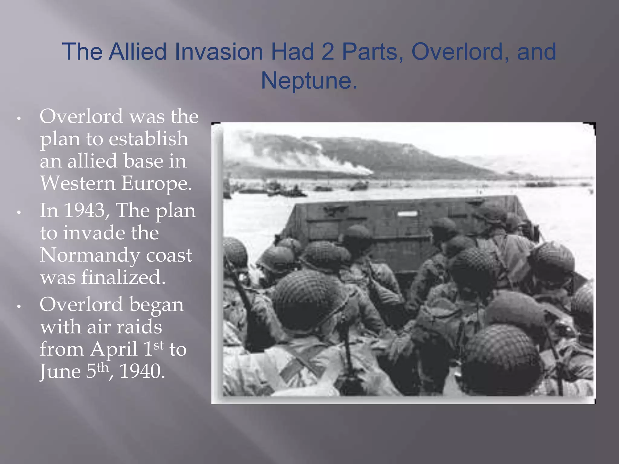 The battle of normandy | PPTX