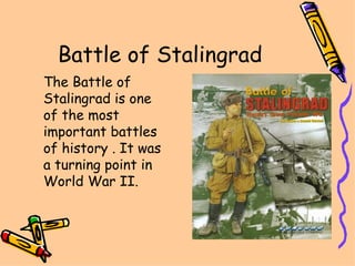 The Battle Of Stalingrad | PPT