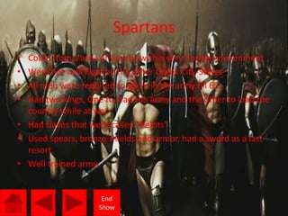 The Battle Of The 300 Spartans | PPTX