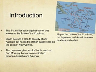 The battle of the coral sea | PPTX