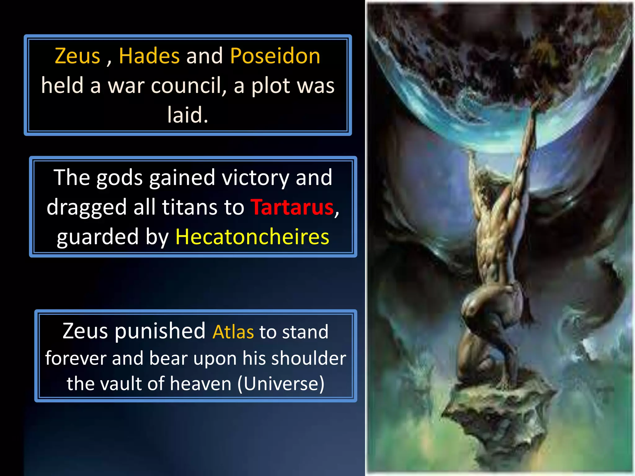 The battle of the gods | PPT