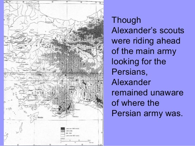 The battle of the river granicus