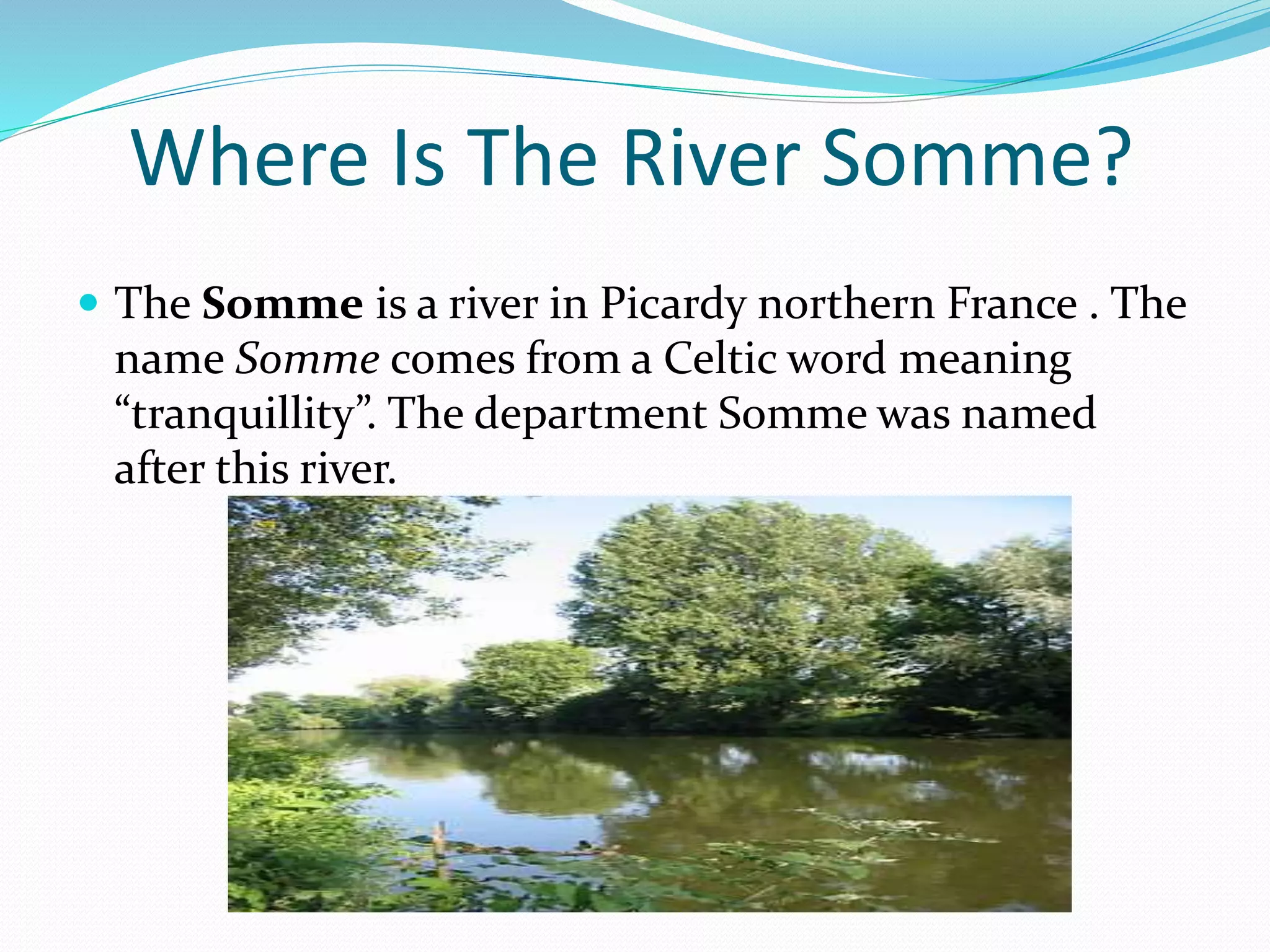 The battle of the somme | PPTX