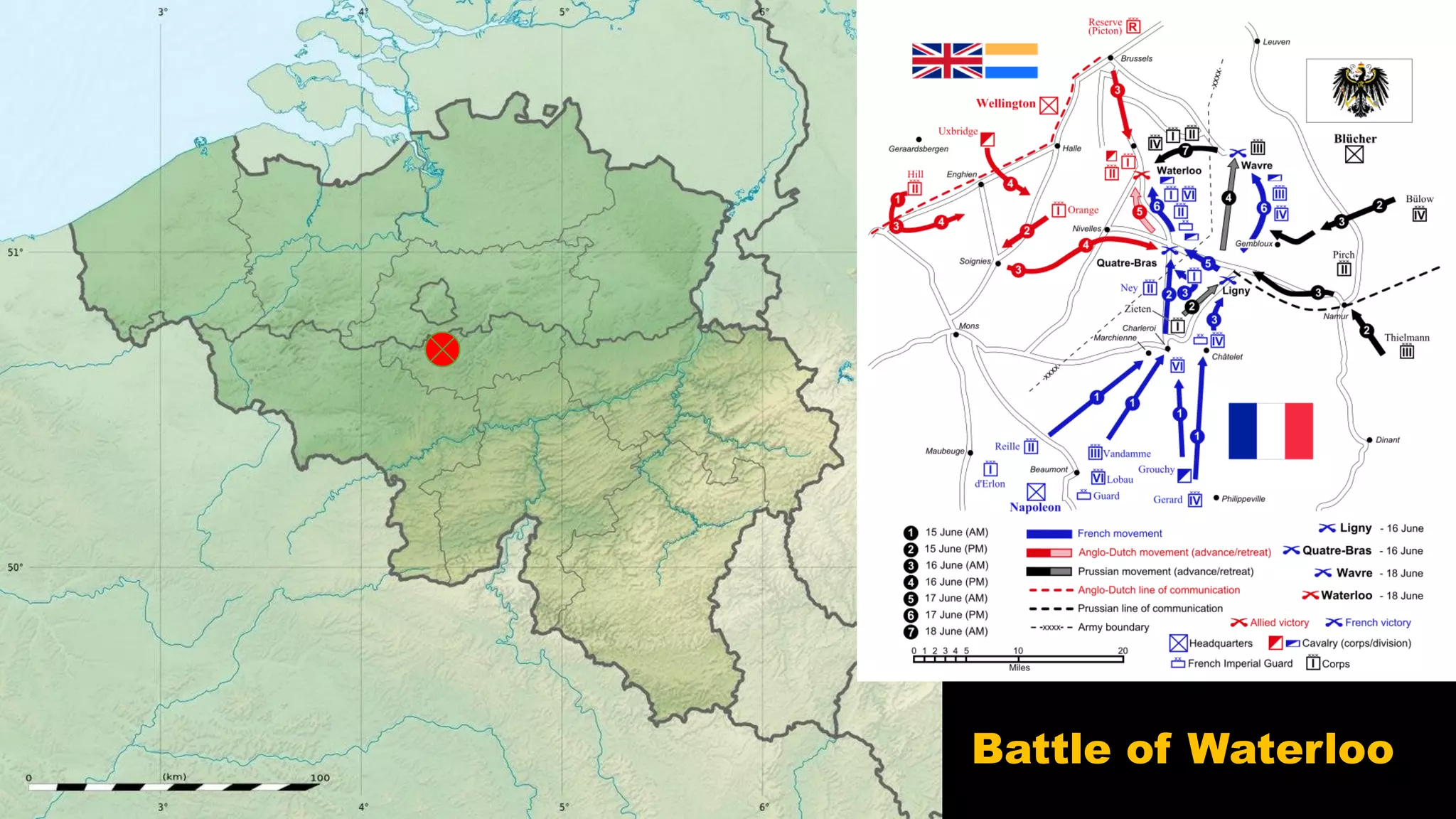 The battle of Waterloo | PDF