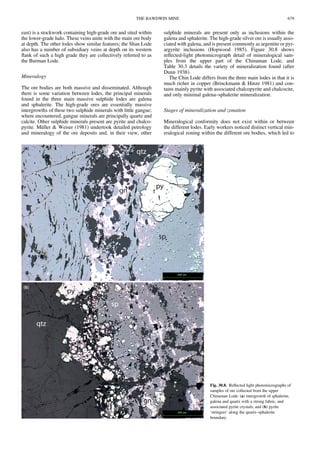 The Bawdwin Mine, Myanmar: a review of its Geological setting and ...