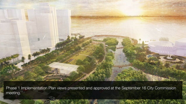 The Bay Sarasota - Timeline from Master Plan to Phase 1 Plan | PPT